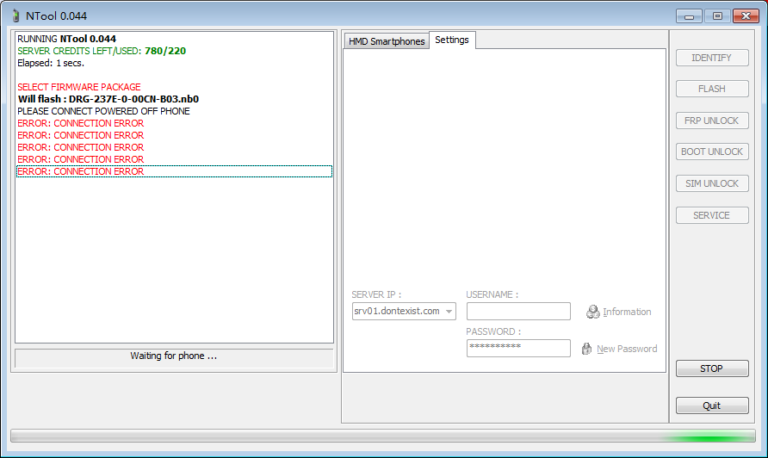 NTool 远程刷机操作流程 – Hikari Calyx Tech